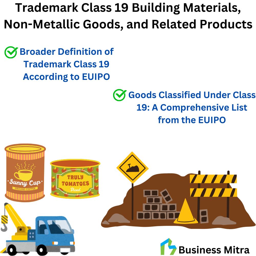 Trademark Class 19: Building Materials, Non-Metallic Goods, and Related ...